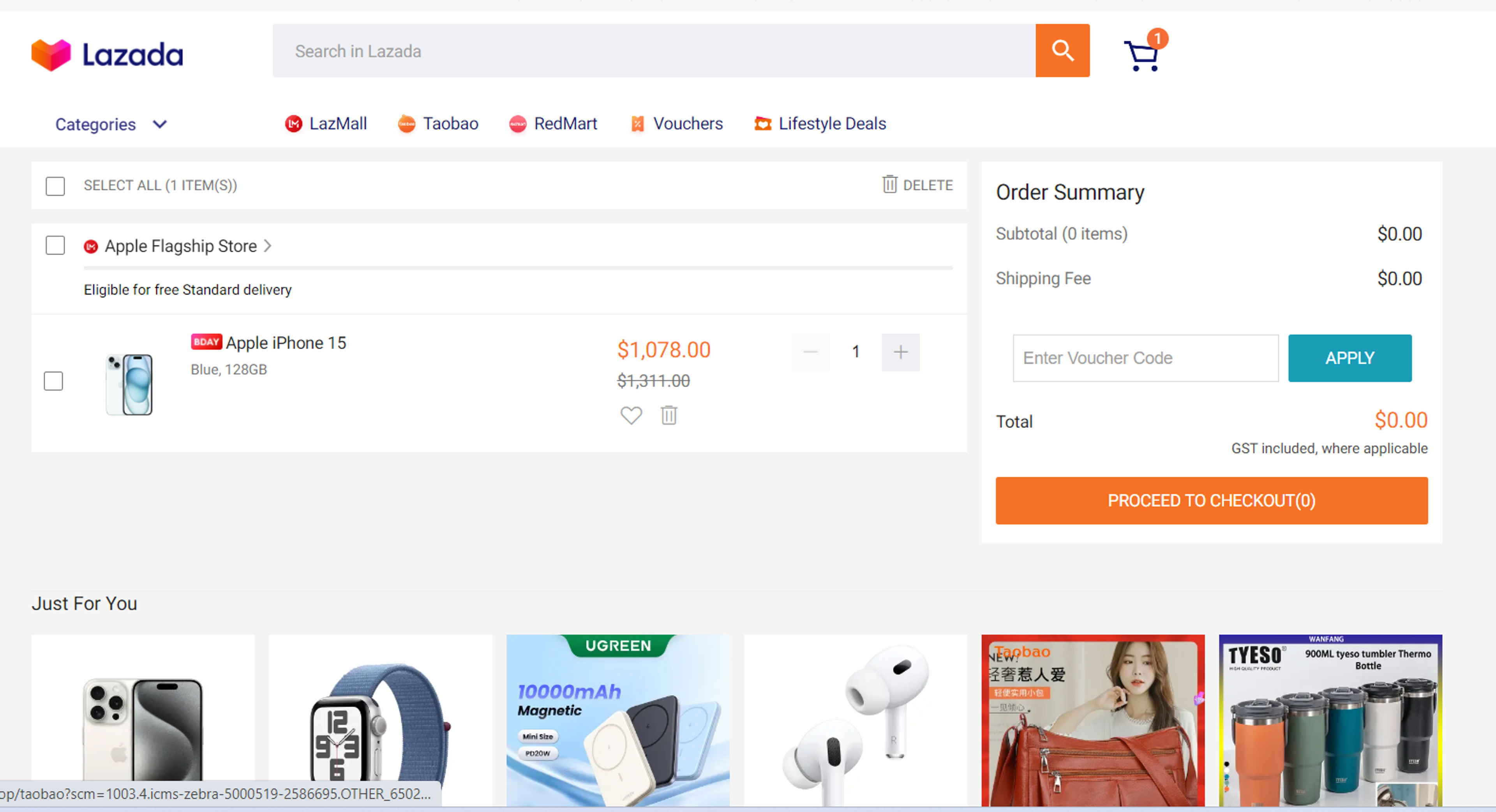 Up to 80% OFF Lazada Promo Code in Singapore December, 2025